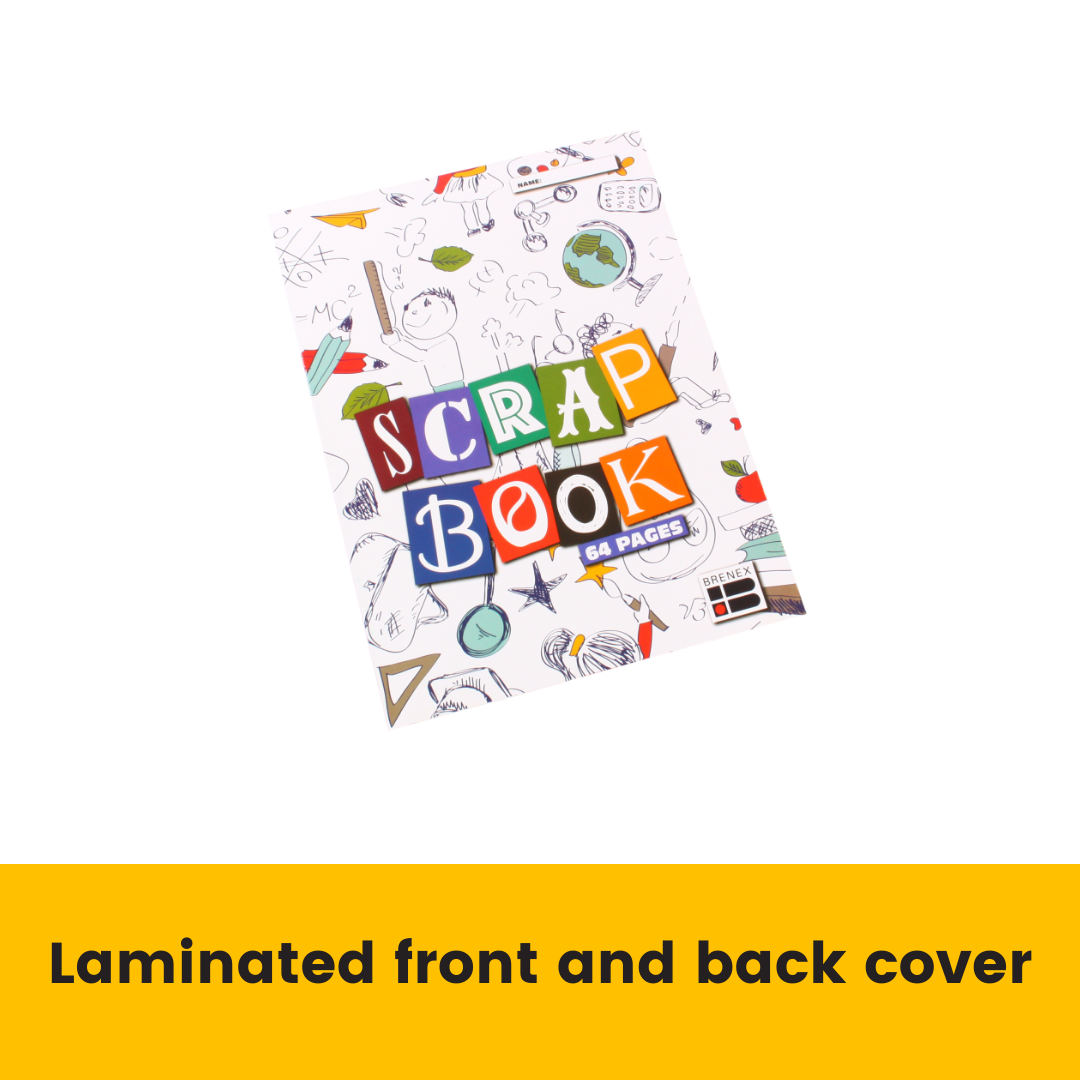 Brenex Scrapbook 100gsm 240 x 340mm 64 pages - Hamelin Brands ...