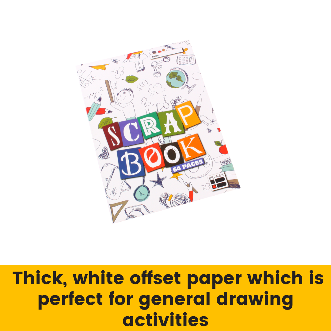 Brenex Scrapbook 100gsm 240 x 340mm 64 pages - Hamelin Brands ...
