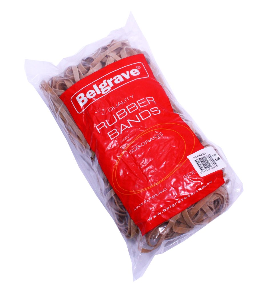 Belgrave Rubber Bands Size 68 500g - Hamelin Brands - Manufacturing ...