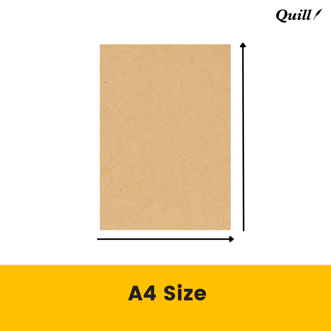 Quill Kraft Paper 120gsm A4 Pack 40 - Hamelin Brands - Manufacturing ...