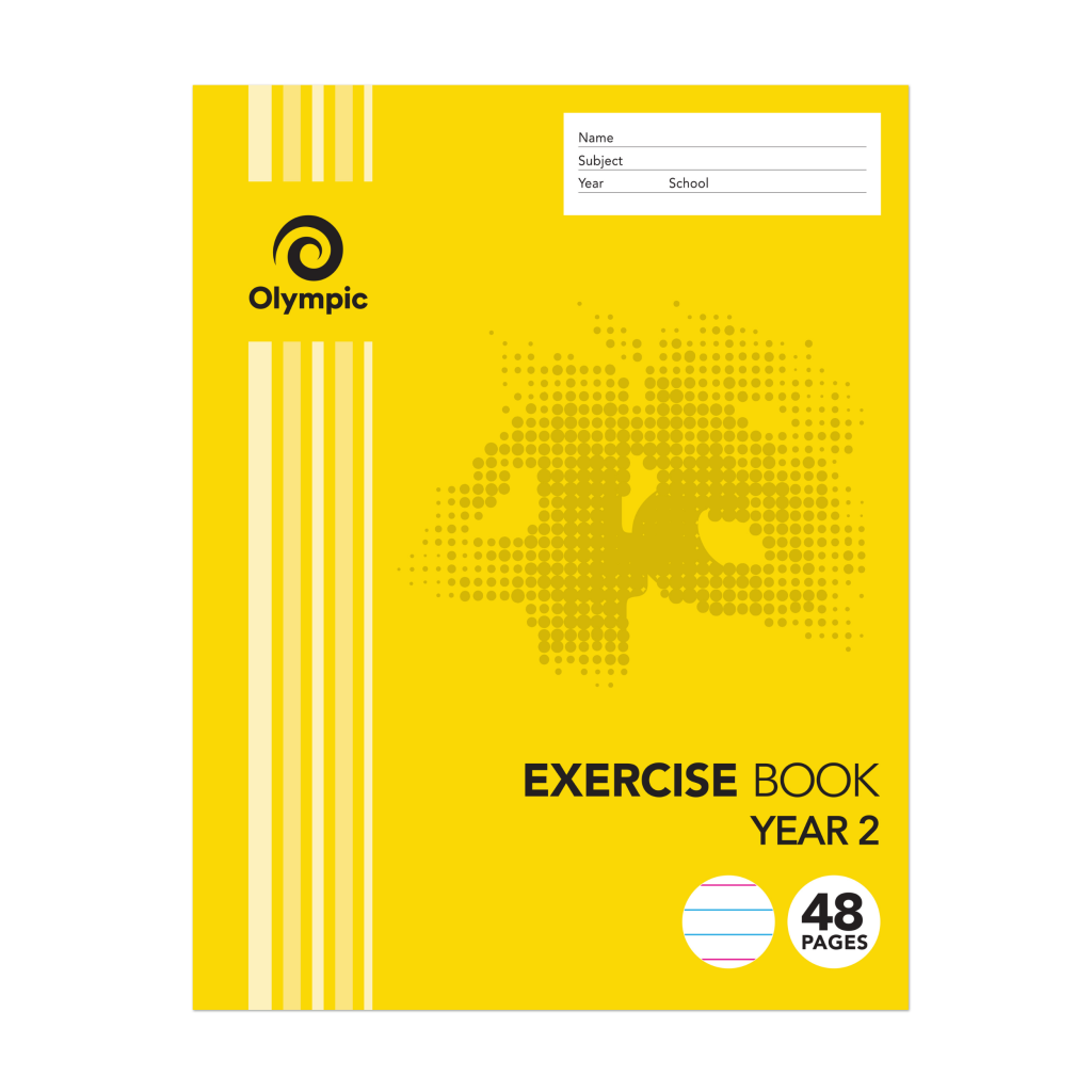 Olympic Exercise Book QLD Year 2 225x175mm 48 pages - Hamelin Brands ...